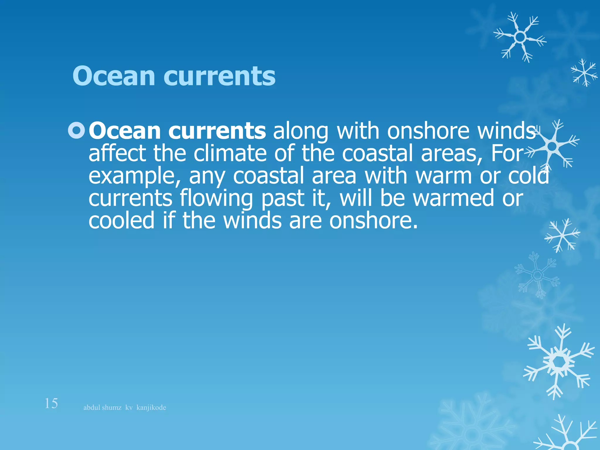 CLIMATE, Geography Class 9,CBSE | PDF