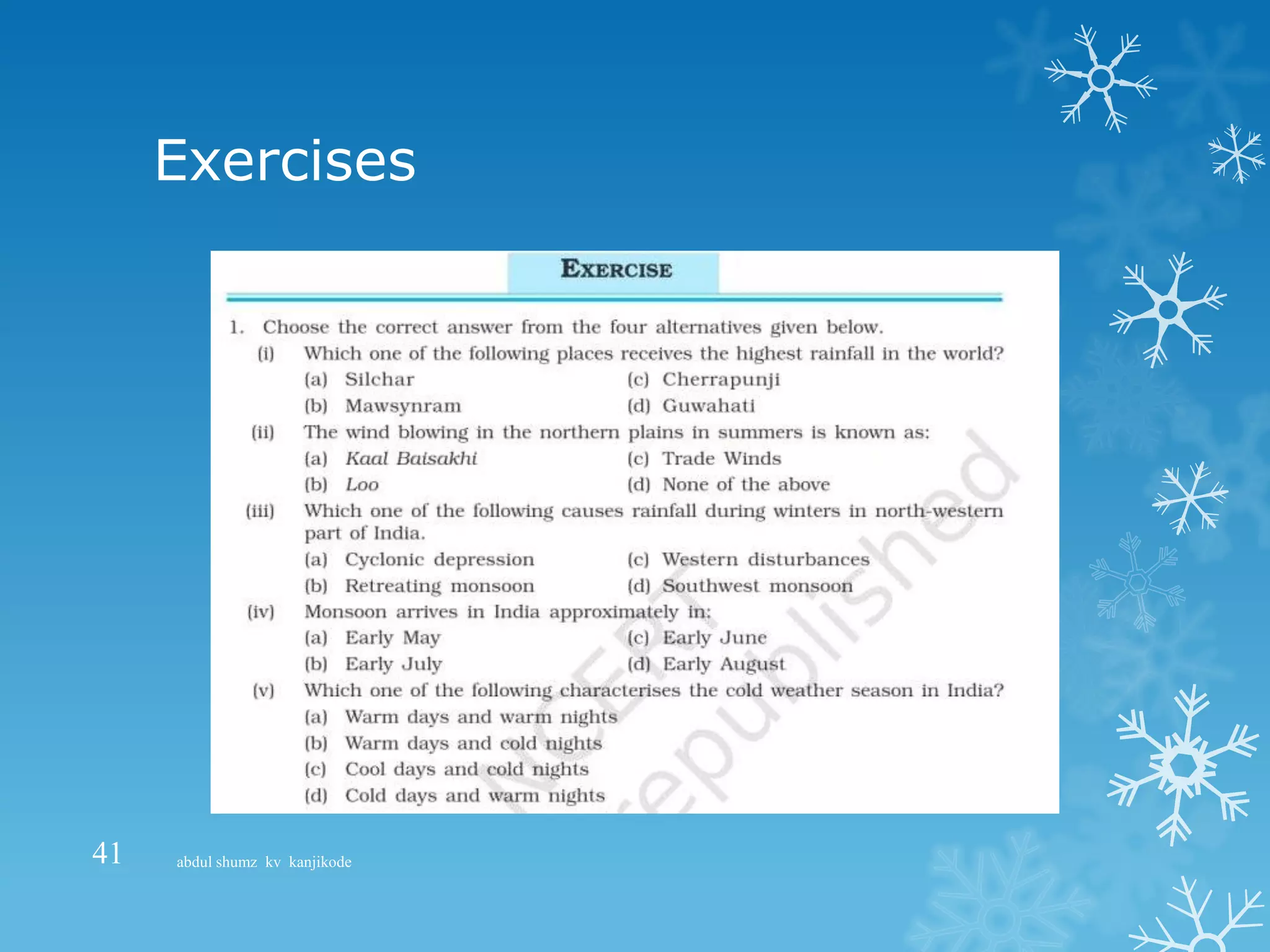 CLIMATE, Geography Class 9,CBSE | PDF