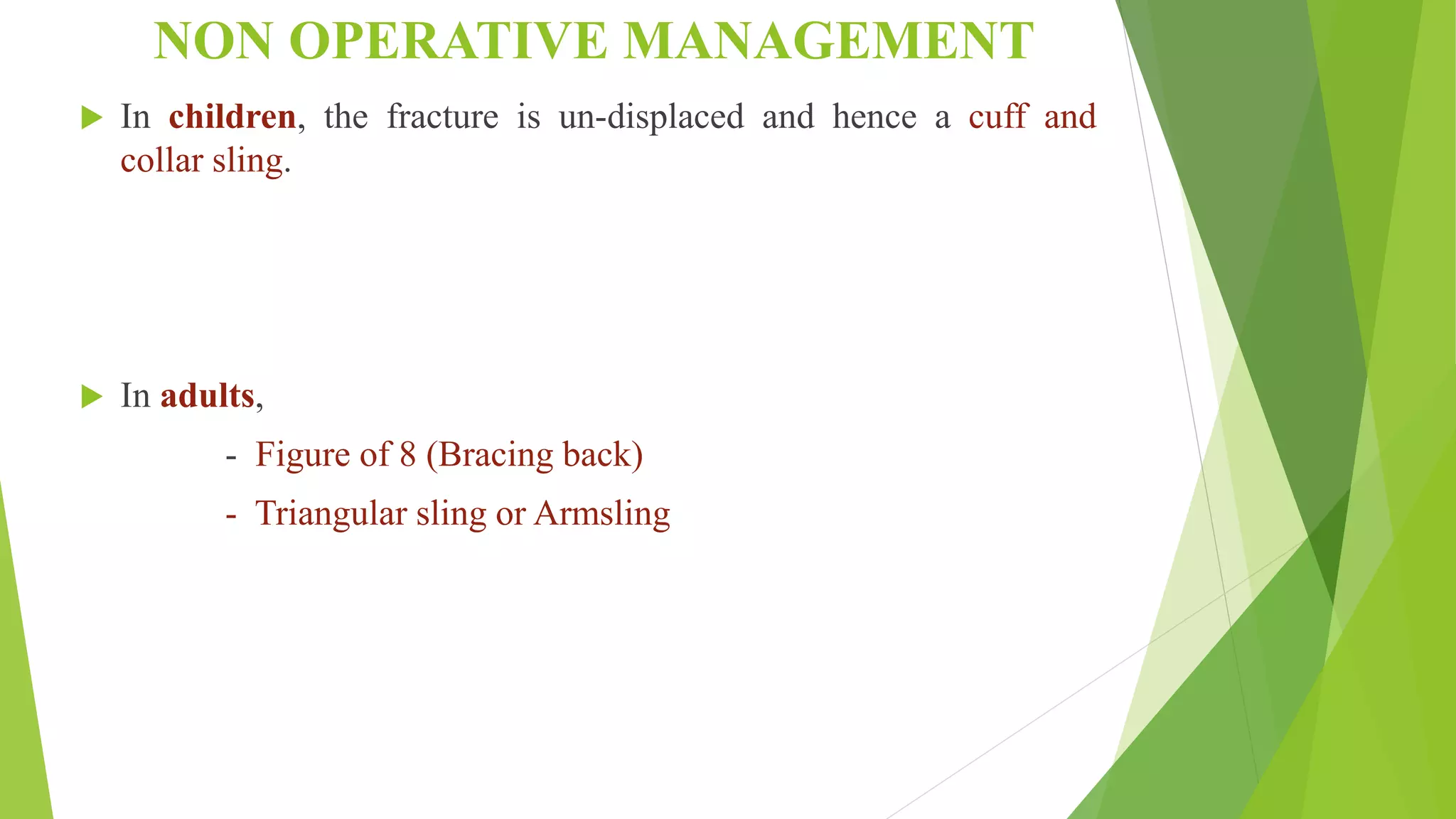Clavicle fracture and its management | PPTX