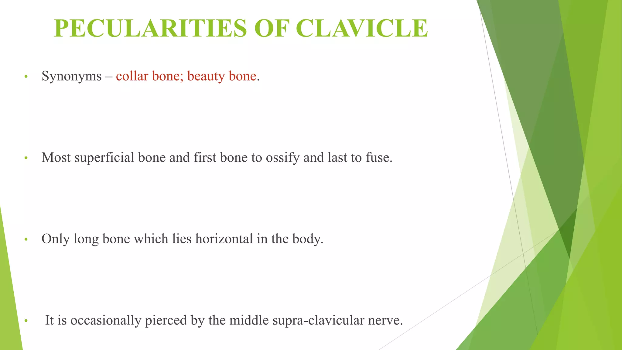 Clavicle fracture and its management | PPTX