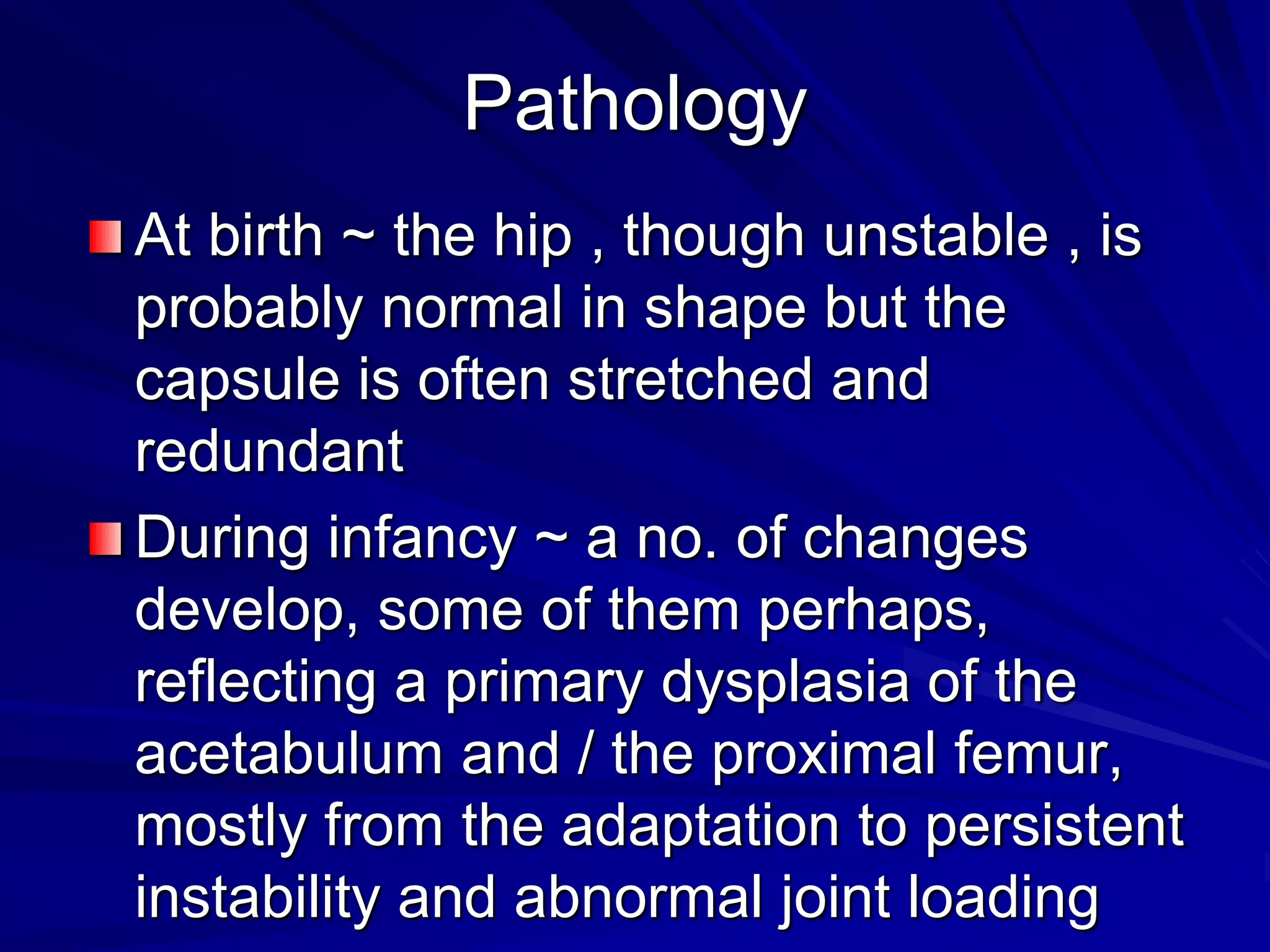 Developmental Dysplasia Of Hip | PPT