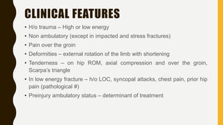 Fracture neck of femur | PPTX
