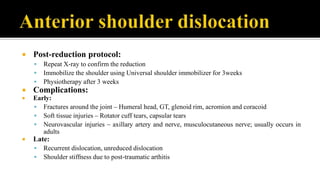 Shoulder dislocation | PPTX