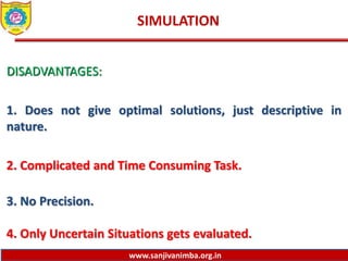 3.2.1 introduction to simulation | PPT