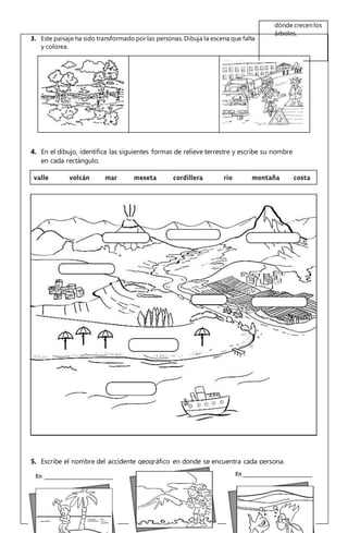 Accidentes Geográficos Para Niños