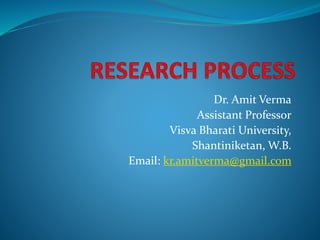 Research Process Guide | PPT