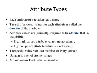 relational database | PPT | Free Download