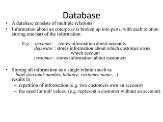 relational database | PPT | Free Download