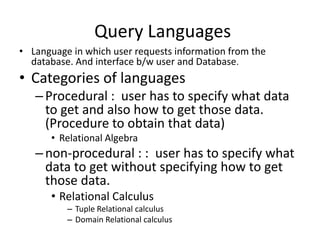 relational database | PPT | Free Download