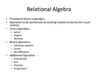 relational database | PPT