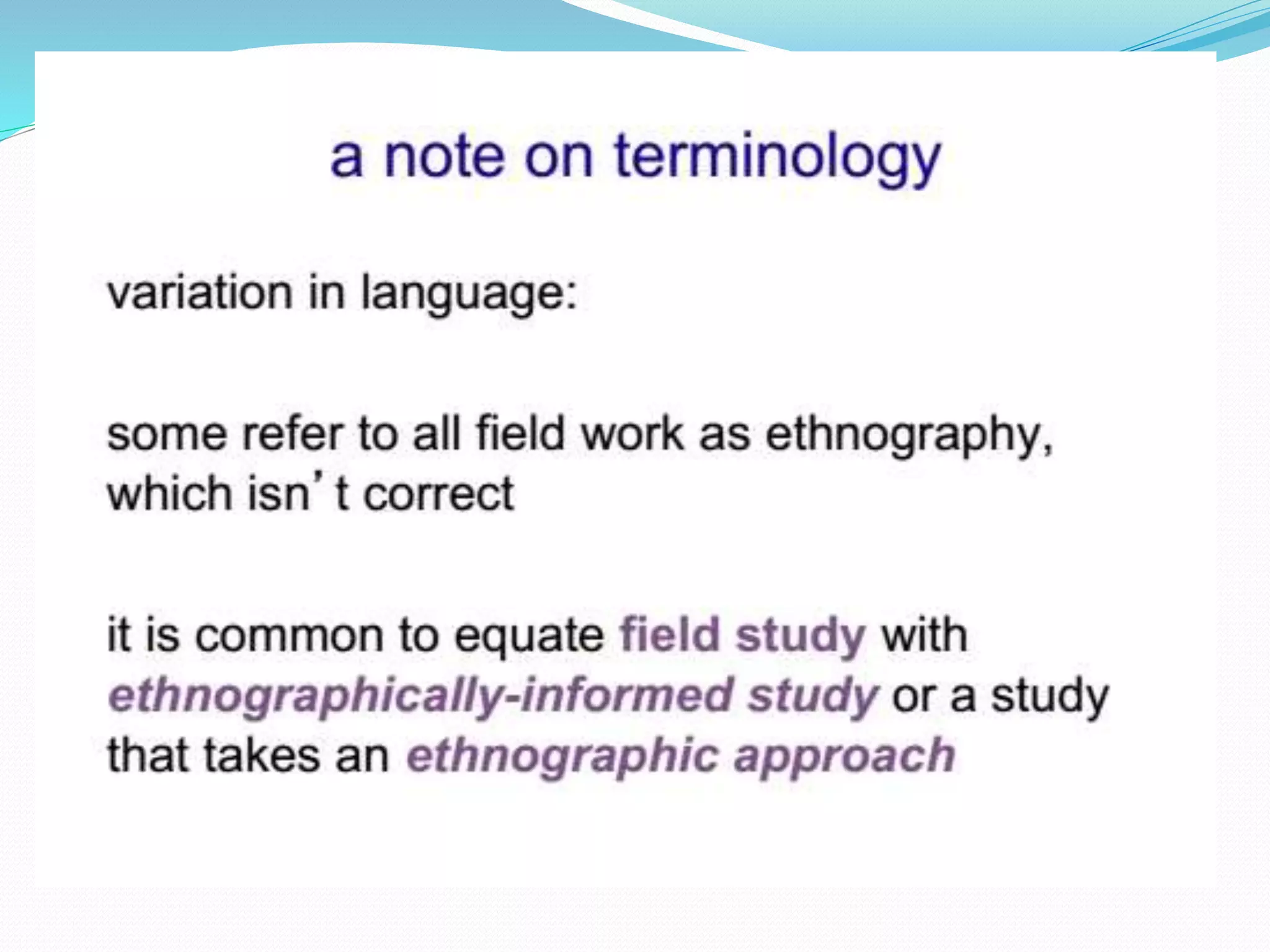 Field Study - Research Method | PPTX
