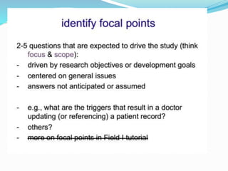 Field Study - Research Method | PPTX