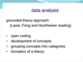 Field Study - Research Method | PPTX