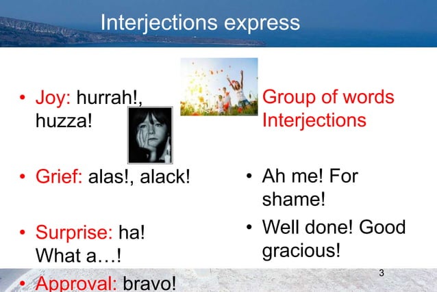 Functional English 05. Interjections ( Code 0060) | PPT