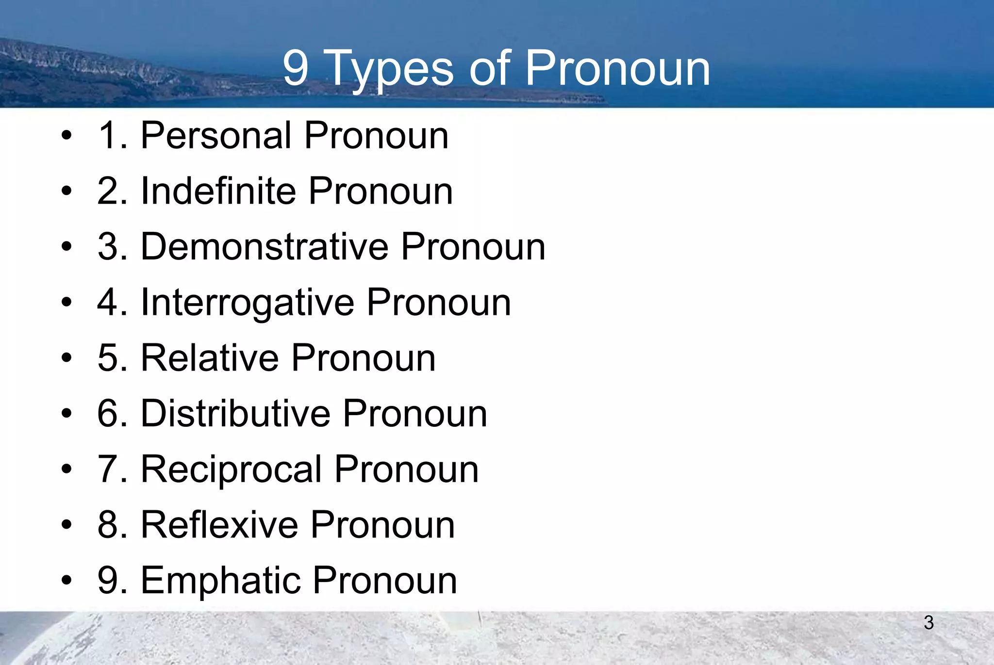 Functional English 04. Pronoun and Its Types | PPT