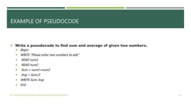 Algorithms Flow Charts And Pseudocodes Ppt