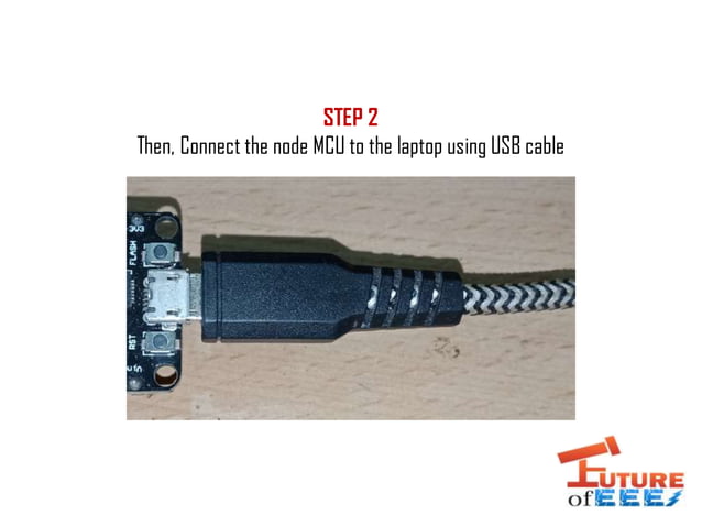 Steps to be done in node mcu for monitoring | PPT