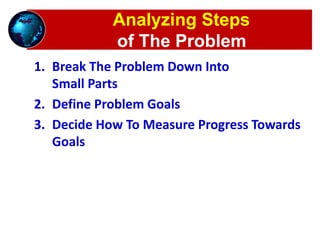 Analyzing Steps of The Problem _ Materi Training "Mastering Problem & Analysis" | PPT