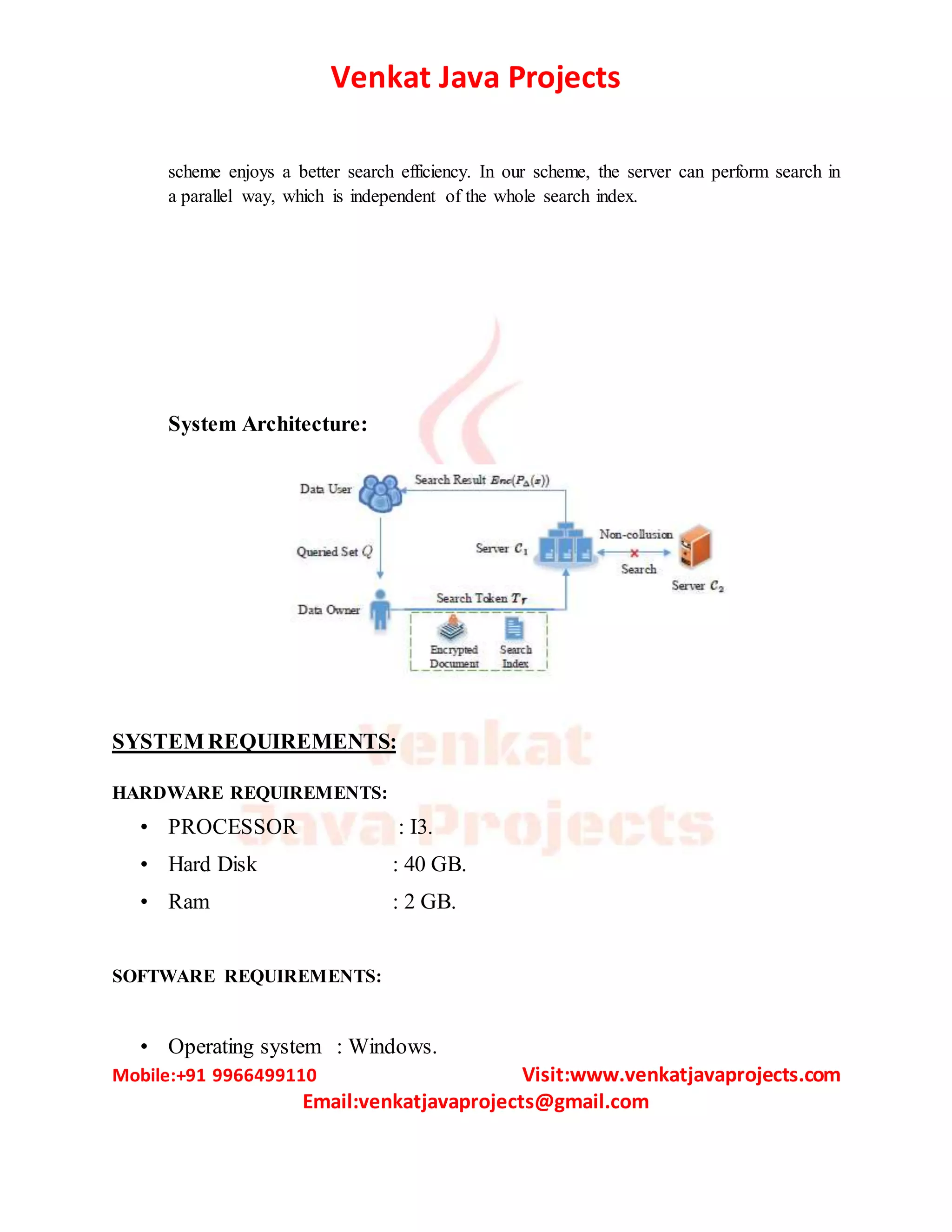 achieving searchable encryption scheme with search pattern hidden | PDF | Free Download