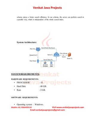 achieving searchable encryption scheme with search pattern hidden | DOCX