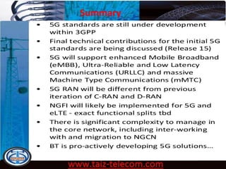 5G- System Network Architecture | PPT
