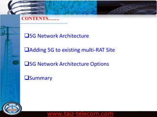 5G- System Network Architecture | PPT