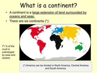 3. The Earth's layers. The forces of relief | PPTX