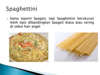 3.6. Menganalisisi Hidangan Dari Kentang Dan Pasta | PPTX