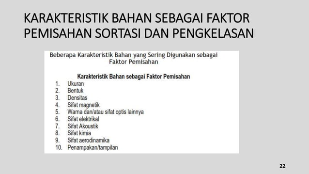 3. sortasi dan pengkelasan mutu | PPTX