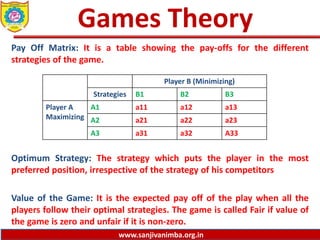 3.2.2 terminologies in games theory | PPT