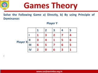 3.2.6 case 1 games theory | PPT