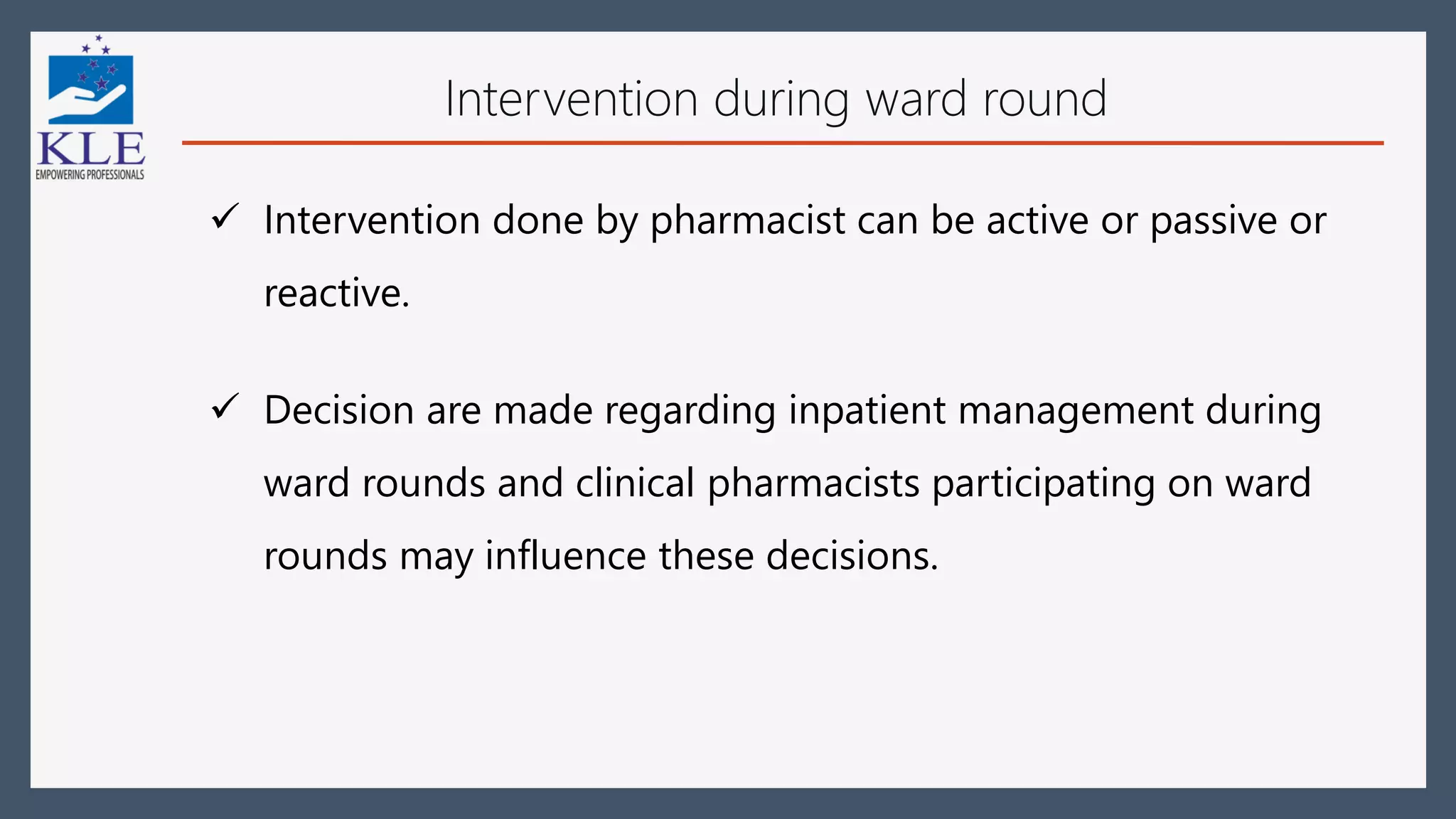 Ward round participation | PDF