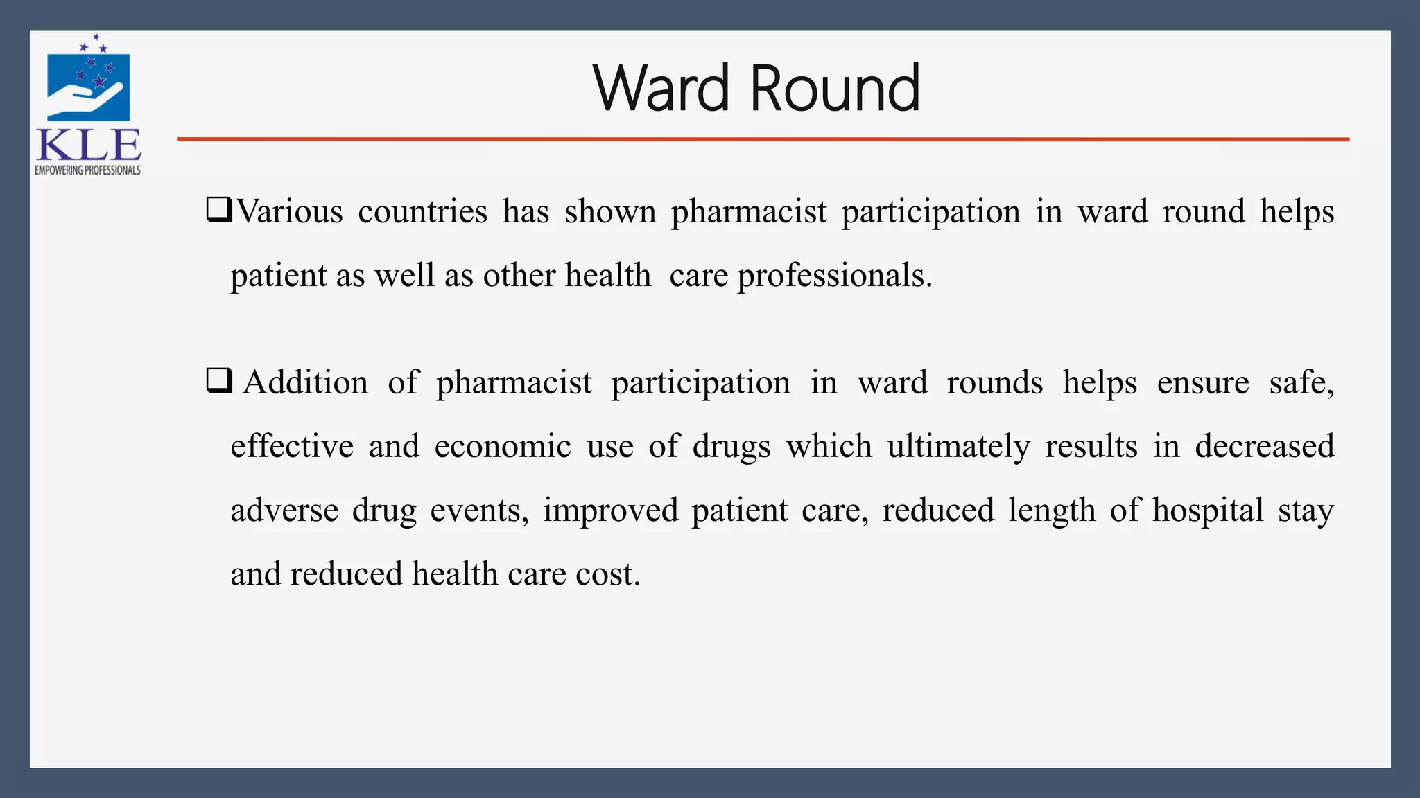 Ward round participation | PDF