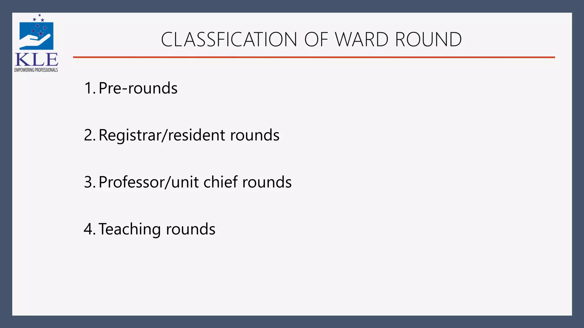 Ward round participation | PDF