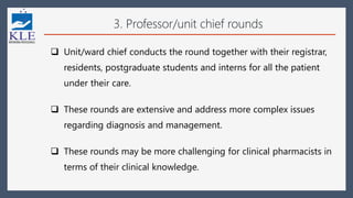 Ward round participation | PDF | Postgraduate Education | College Education