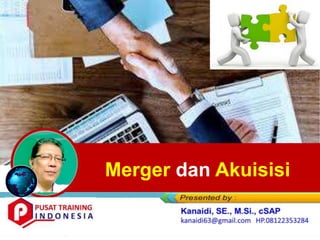 Merger dan Akuisisi _ Materi Training "Business Analysis and Valuation ...