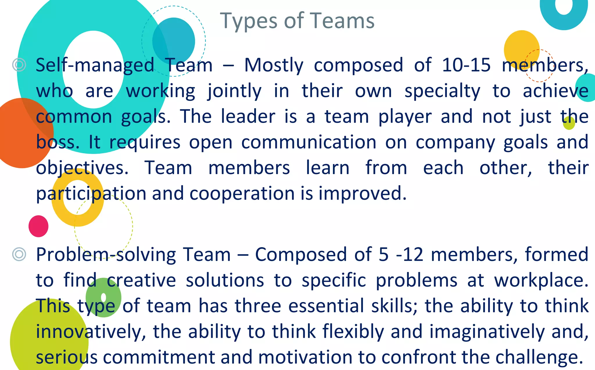 3. Group Behaviour, Group Dynamics, Teams | PPT