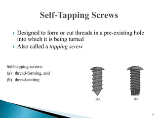 Mechanical Assembly and Types | PPTX