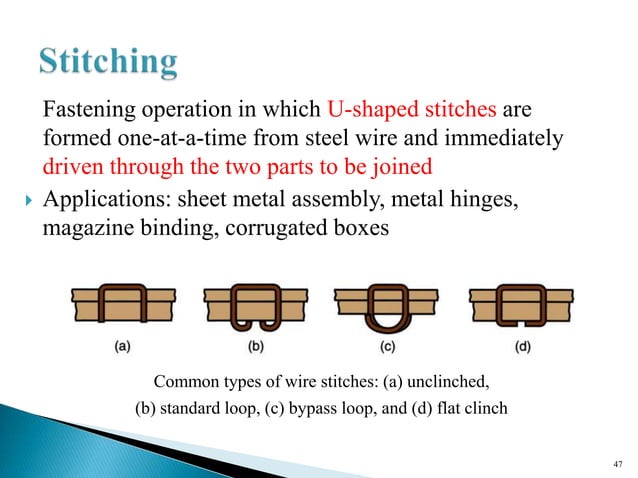 Mechanical Assembly and Types | PPTX | Needlework | Arts and Crafts