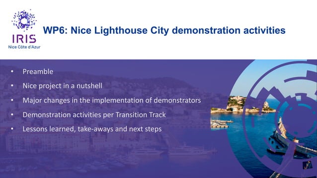 Nice Cote d'Azur: a leading smart city - IRIS case study | PPT