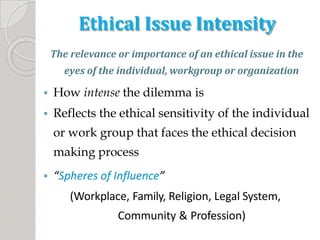 Ethical Decision Making & Ethical Leadership | PPTX