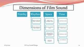 FLT 214 03.dimensions of sound | PPT
