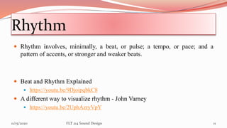 FLT 214 03.dimensions of sound | PPT
