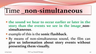 FLT 214 03.dimensions of sound | PPT