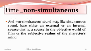FLT 214 03.dimensions of sound | PPT