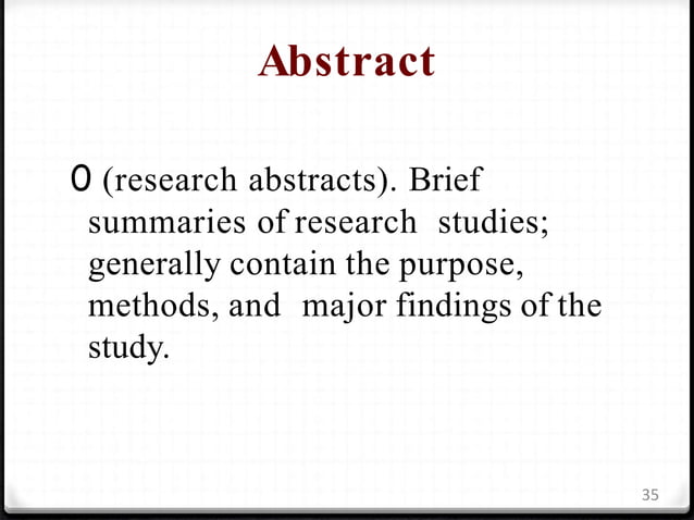 3. basic research terminologies