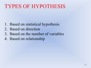 3. hypothesis | PPT