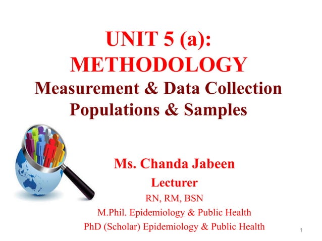 unit 5 Data Collection and Measurements | PPT