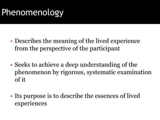 phenomenology | PDF