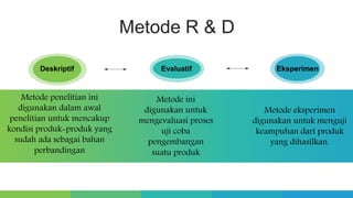 R & D (Research and Development) | PPTX